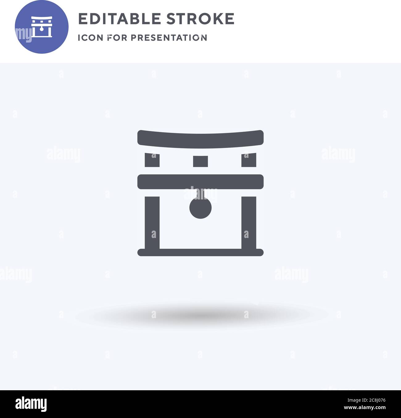 Torii icon vector, filled flat sign, solid pictogram isolated on white ...