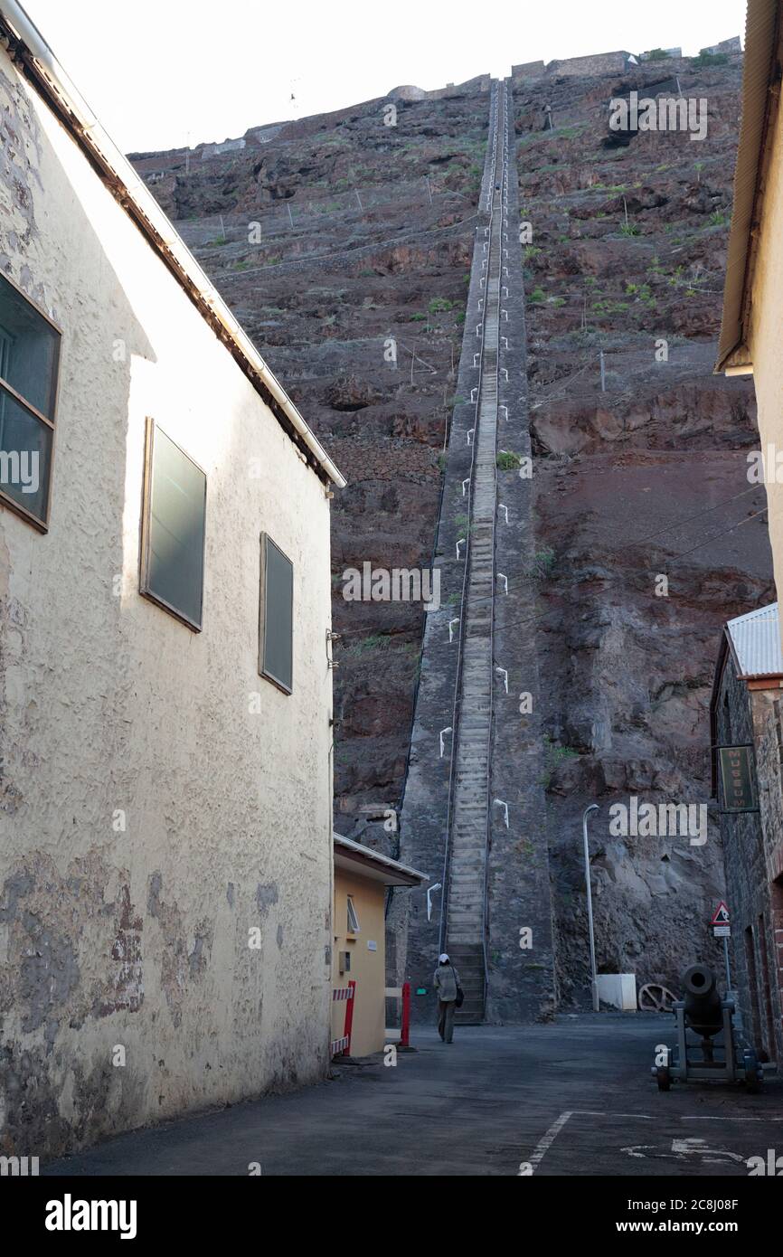 St helena jacob's ladder hi-res stock photography and images - Alamy