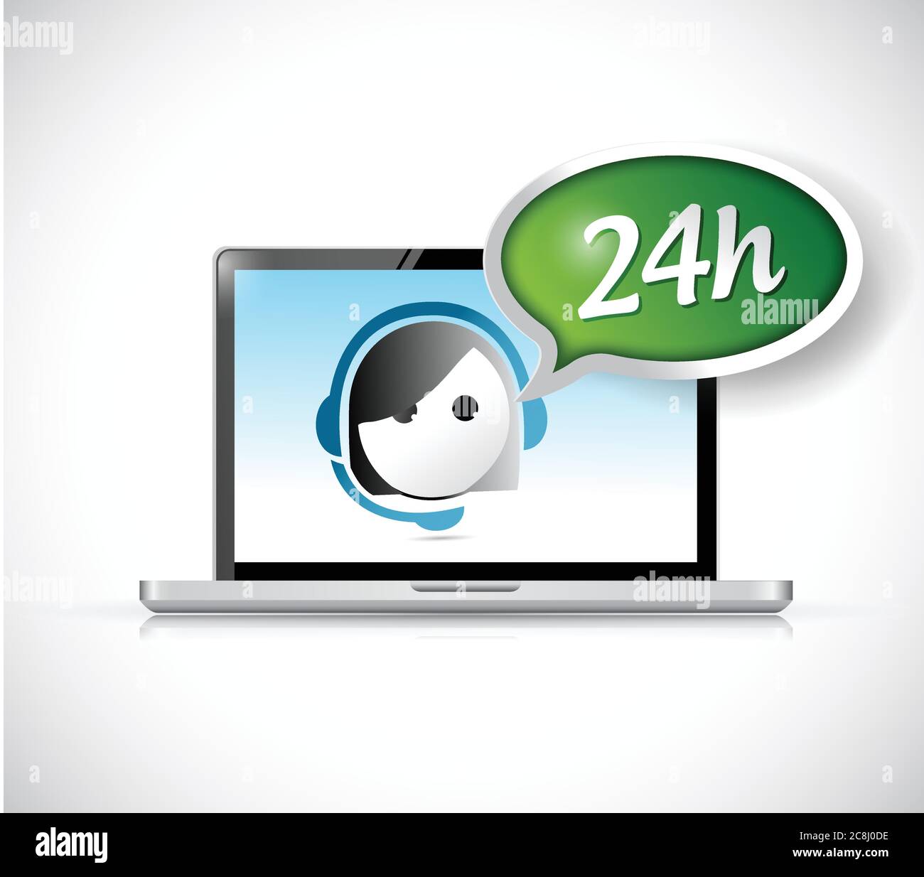 Atendimento vector vectors hi-res stock photography and images - Alamy