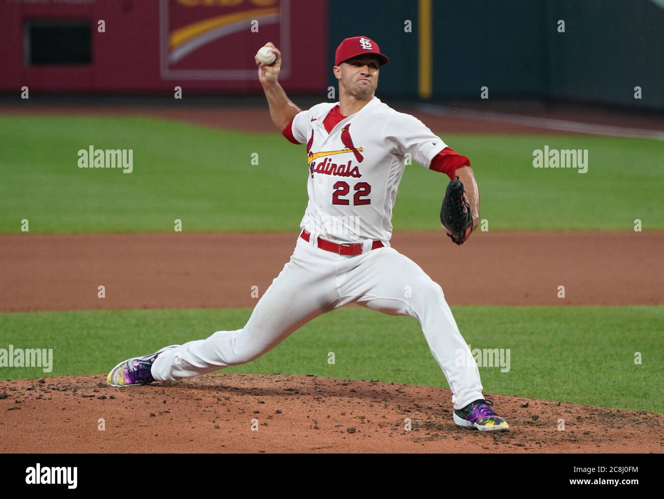 St. Louis, United States. 24th July, 2020. St. Louis Cardinals starting ...