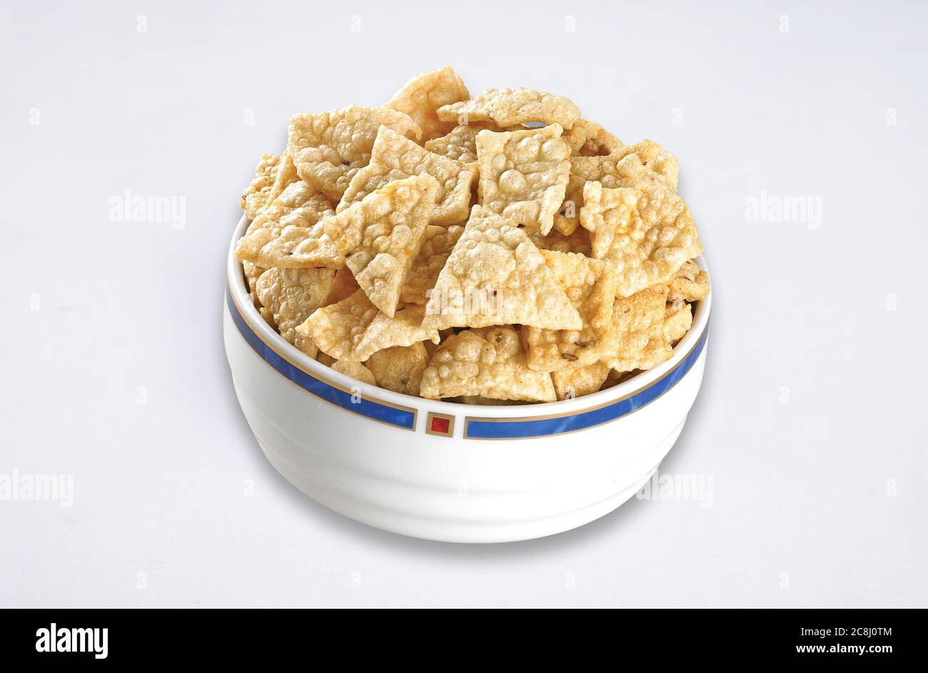 Deep fried Khichiya Papad, Traditional Indian Snacks, Indian crunchy ...