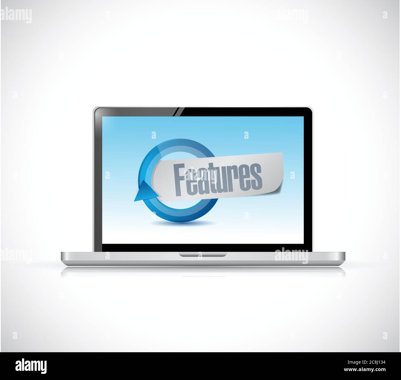 Feature symbol symbol sign detail Stock Vector Images - Alamy