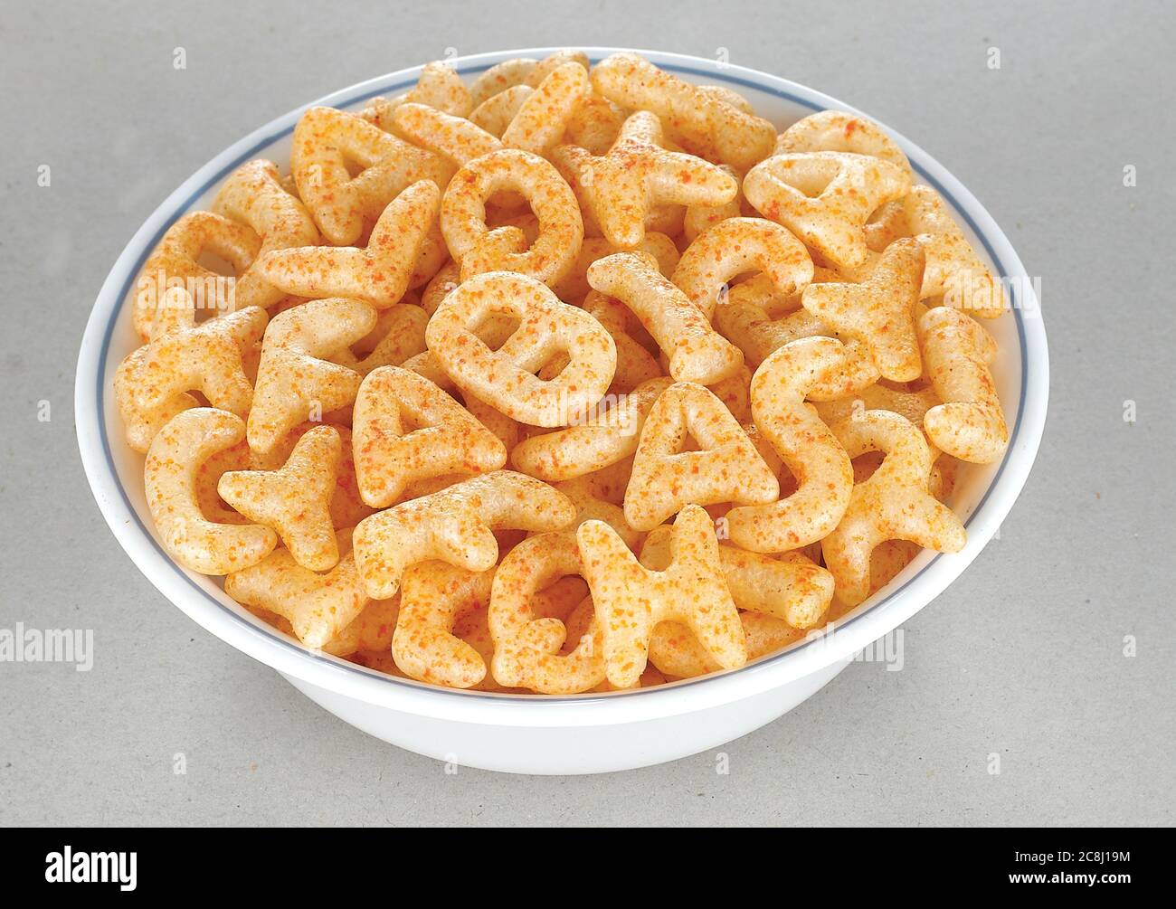 Fried and Spicy Aero Plane Snacks or Fryums (Snacks Pellets) served in ...