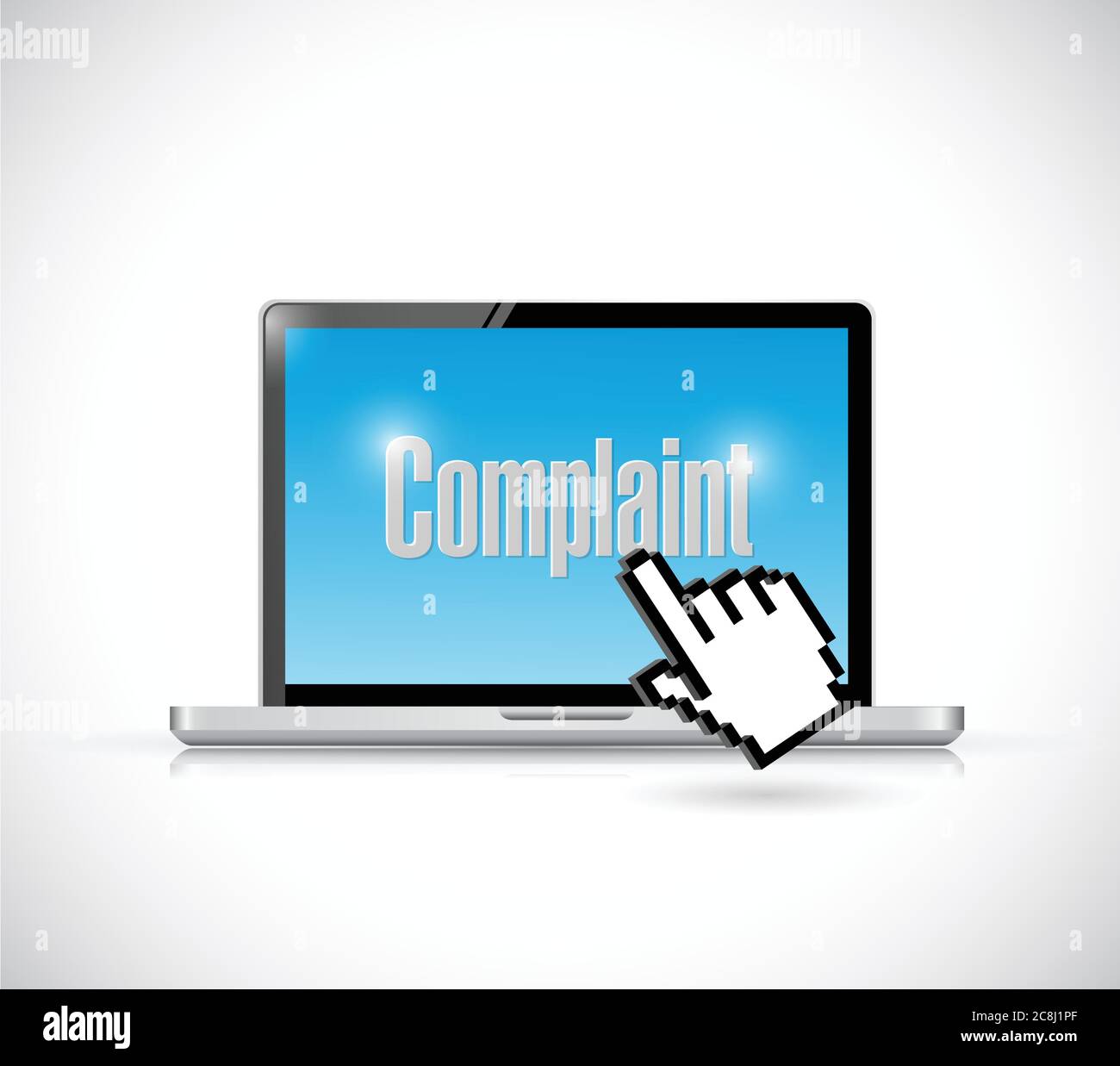 Complaints text Stock Vector Images - Alamy