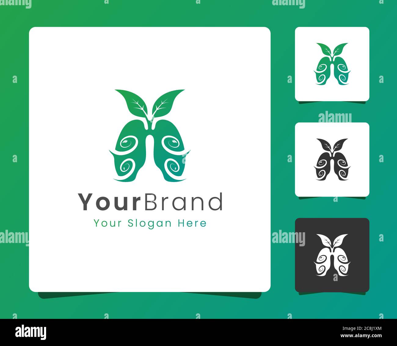 Cool minimal nature design Stock Vector Images - Alamy