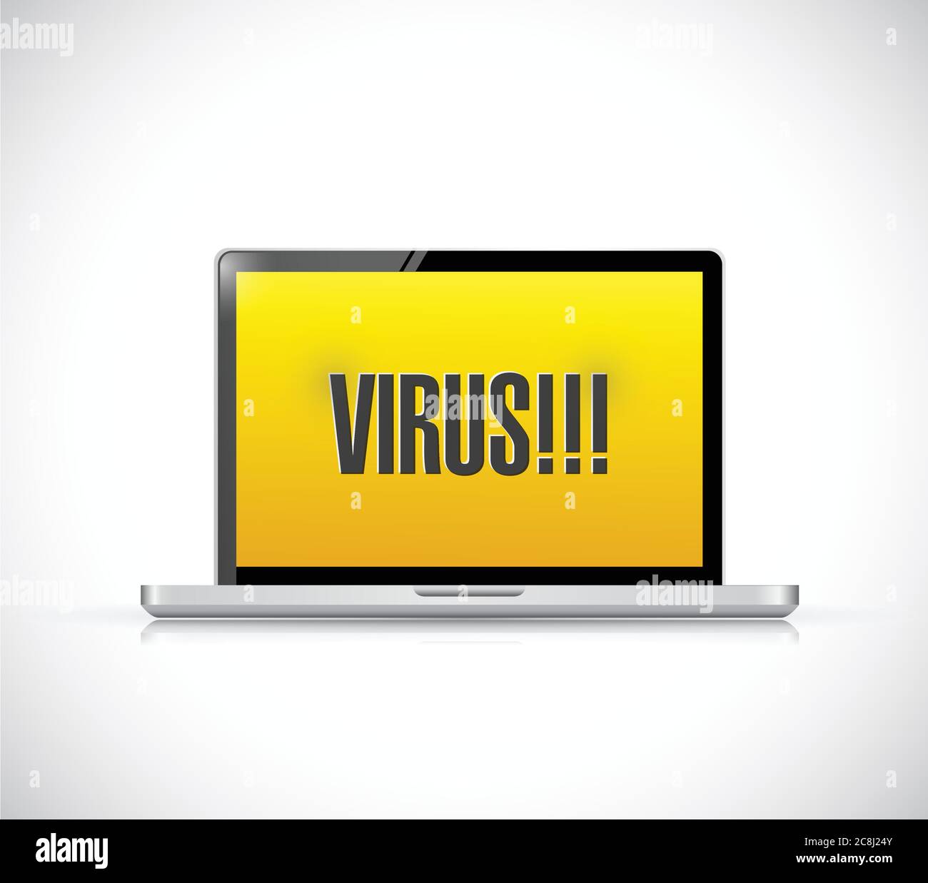 Computer worm background Stock Vector Images - Alamy