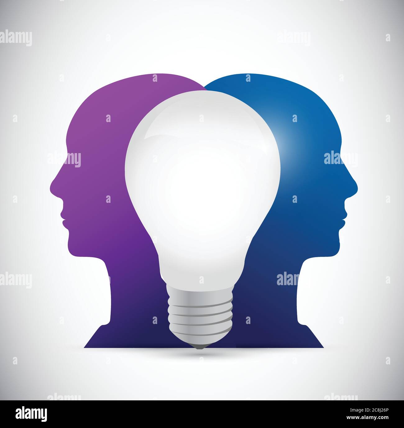 People ideas illustration design over a white background Stock Vector ...