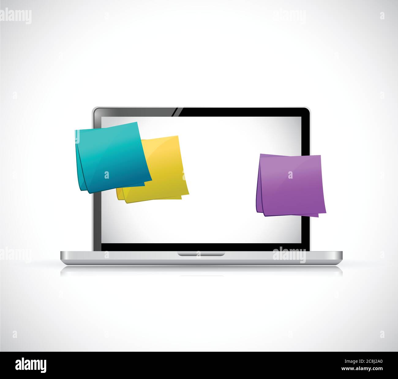 Multiple screen computer Stock Vector Images - Alamy