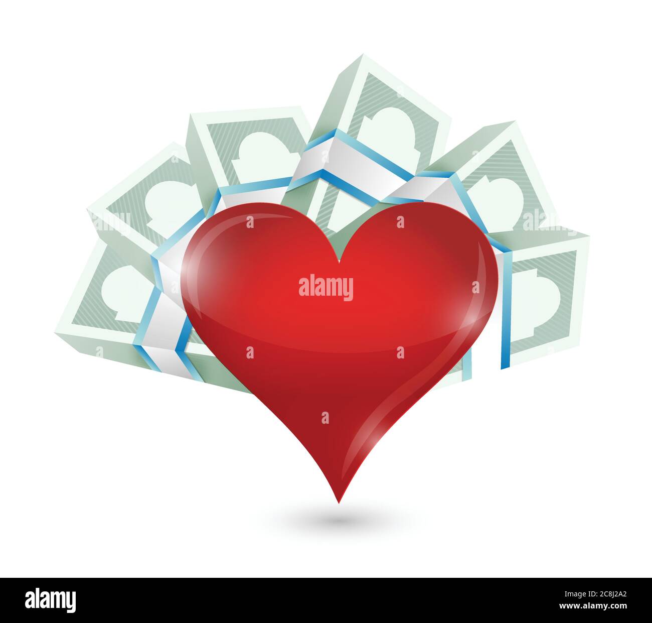 Group of banknotes Stock Vector Images - Alamy