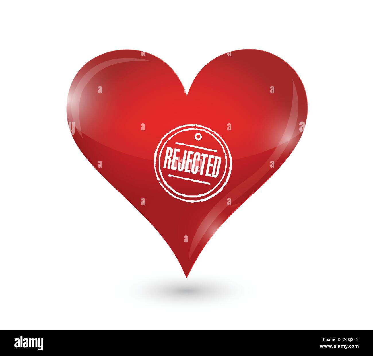 Feeling rejected Stock Vector Images - Alamy