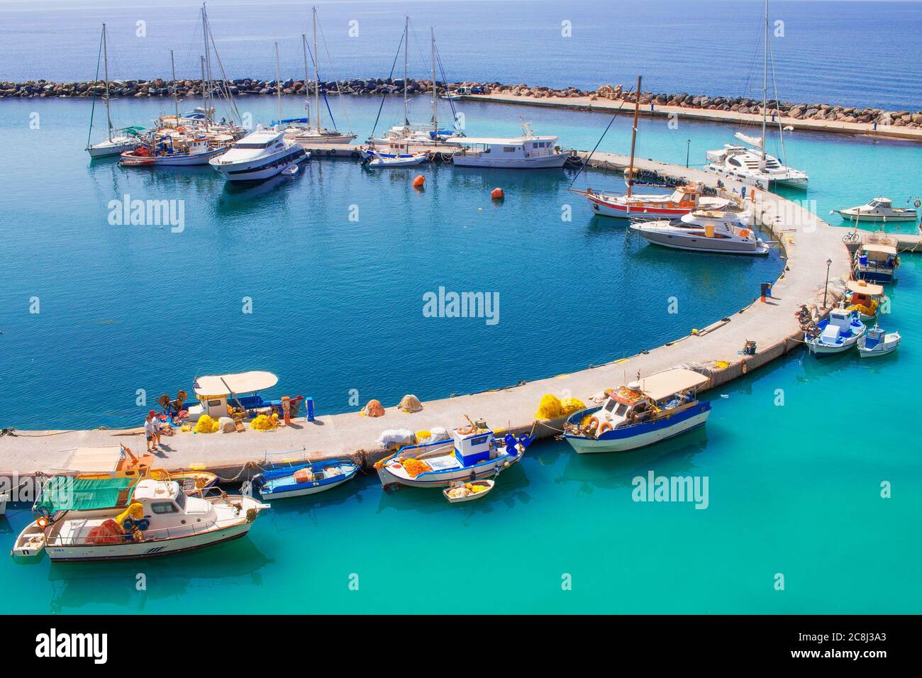 Vlychada marina hi-res stock photography and images - Alamy