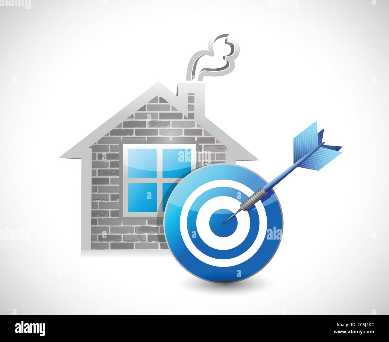 Scoring a target Stock Vector Images - Alamy