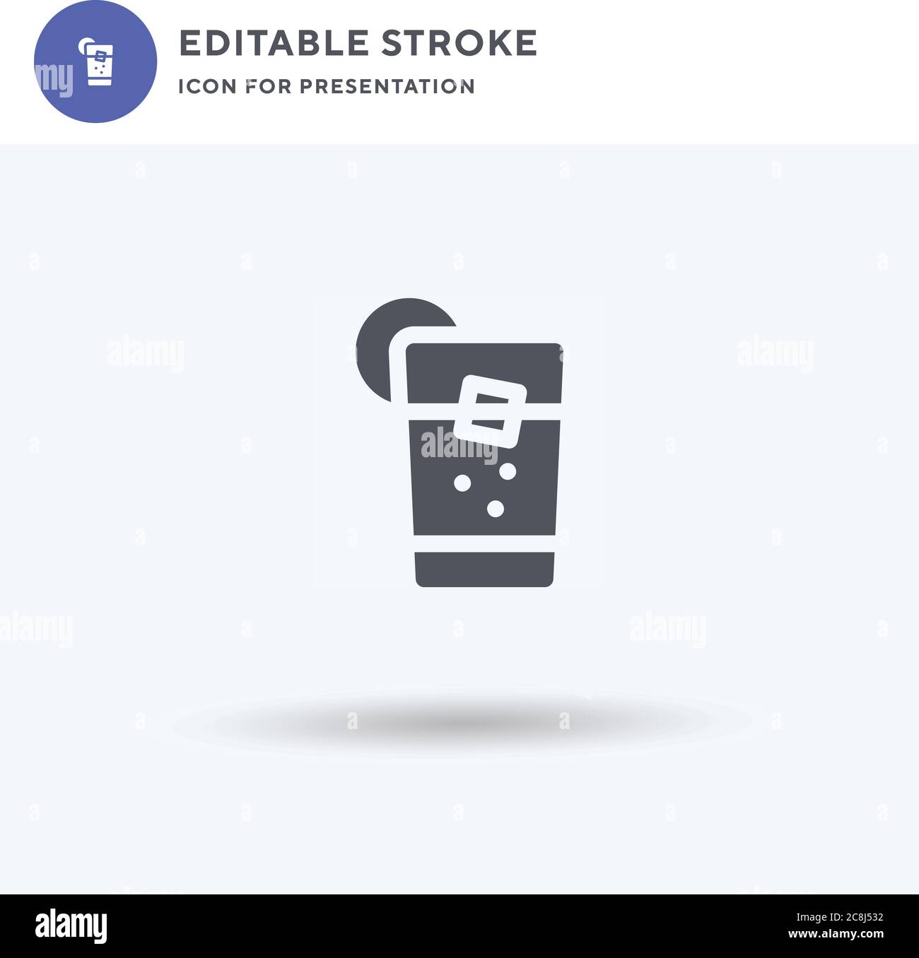 Fuzzy icon vector, filled flat sign, solid pictogram isolated on white ...