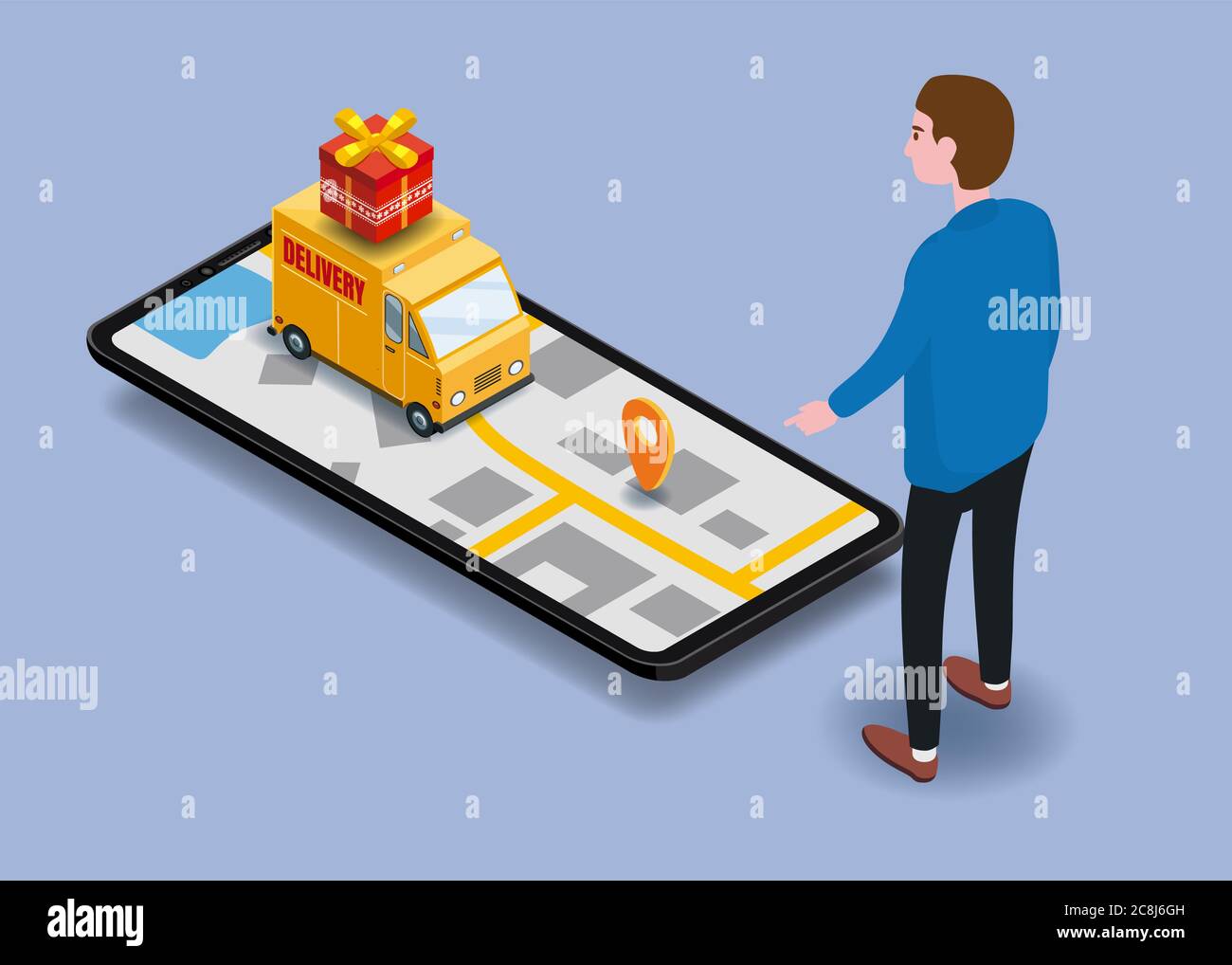 Distribution point Stock Vector Images - Alamy