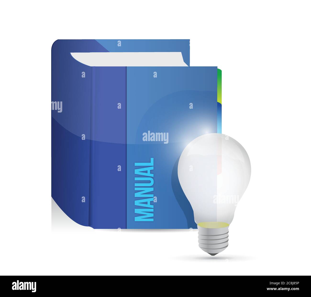 Idea manual illustration design over a white background Stock Vector ...