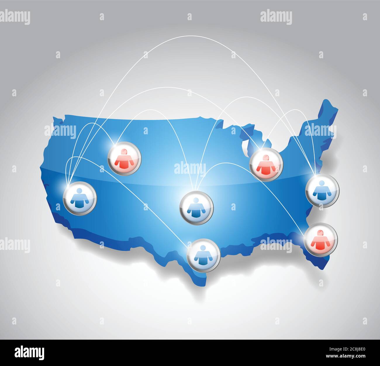 Network organised Stock Vector Images - Alamy