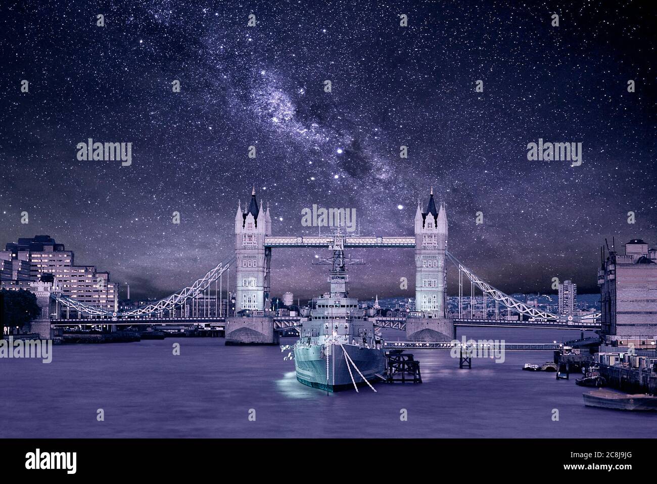 London stars night sky hi-res stock photography and images - Alamy