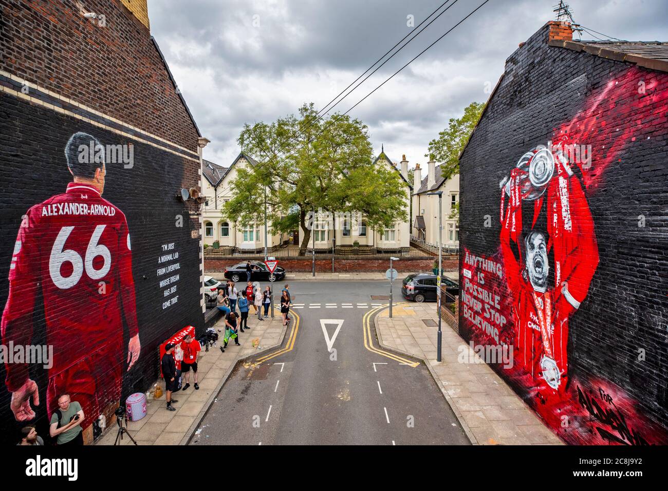 Artist MurWalls creates a Jordan Henderson mural on Sybil Road ...