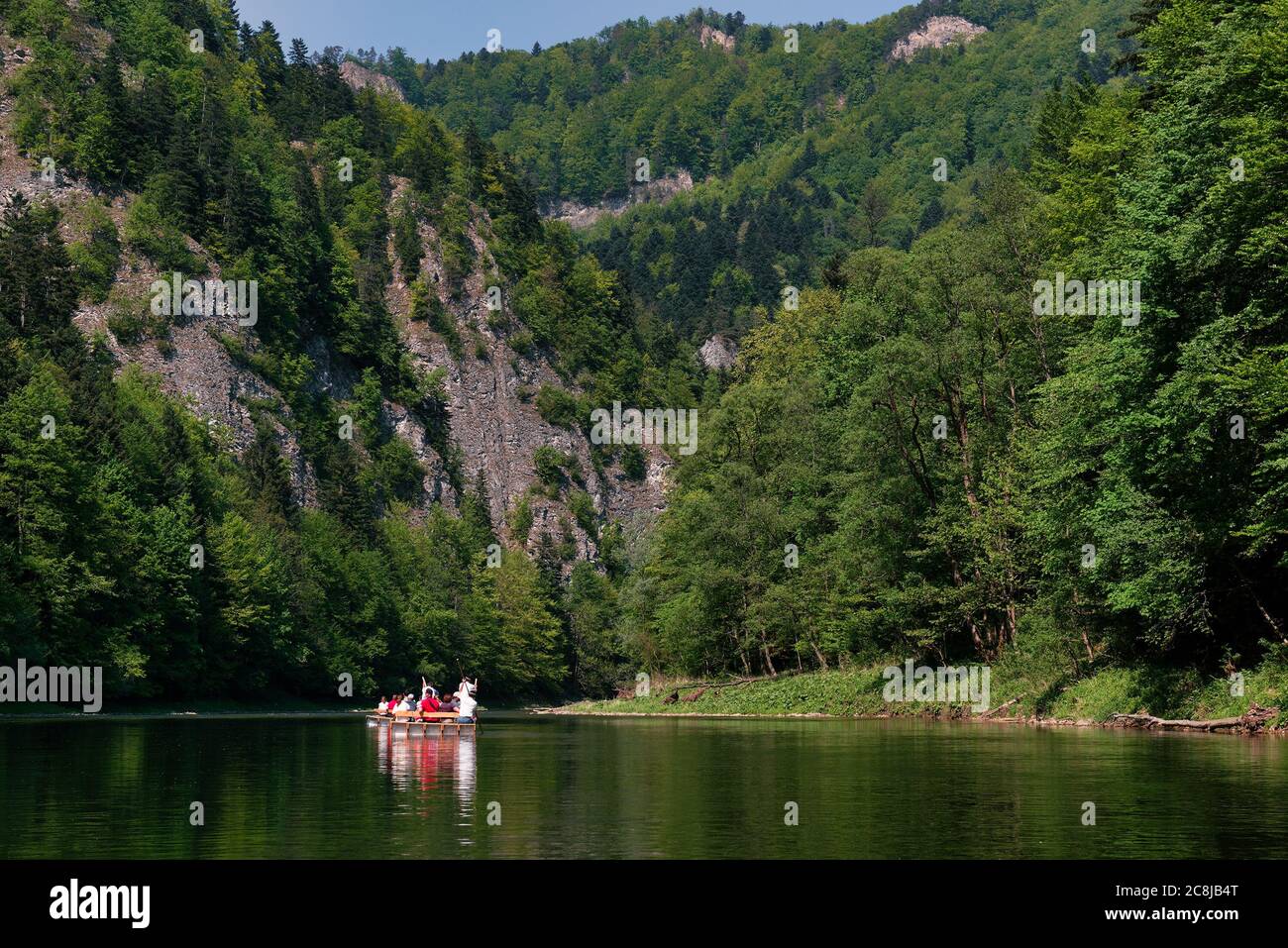 River rafting on dunajec river hi-res stock photography and images - Alamy