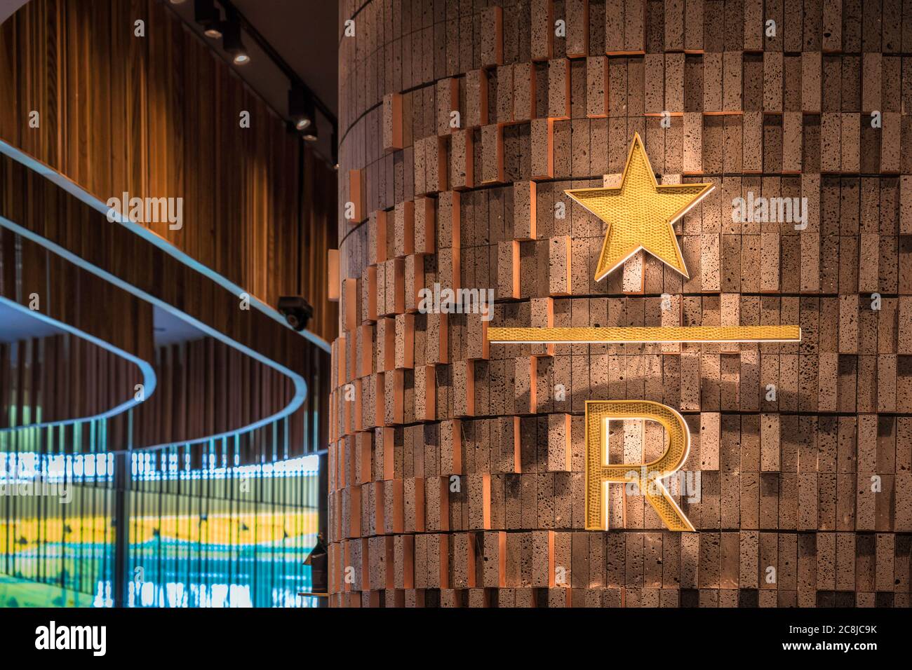 BANGKOK, THAILAND - JUNE, 2020 : Starbucks logo with R and Star icon ...