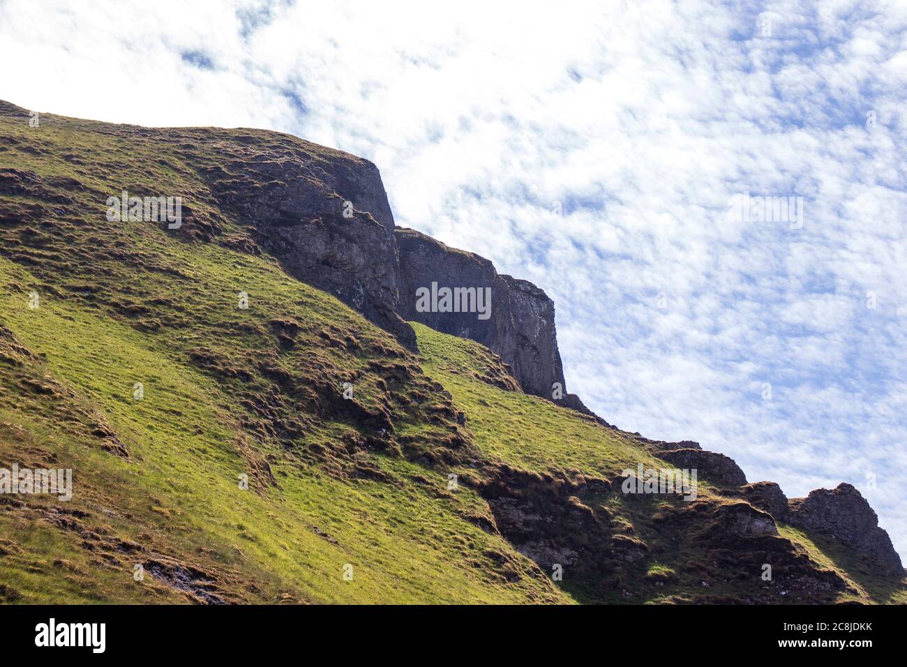 Mam Tor - a beautiful landscape with mountains Stock Photo - Alamy
