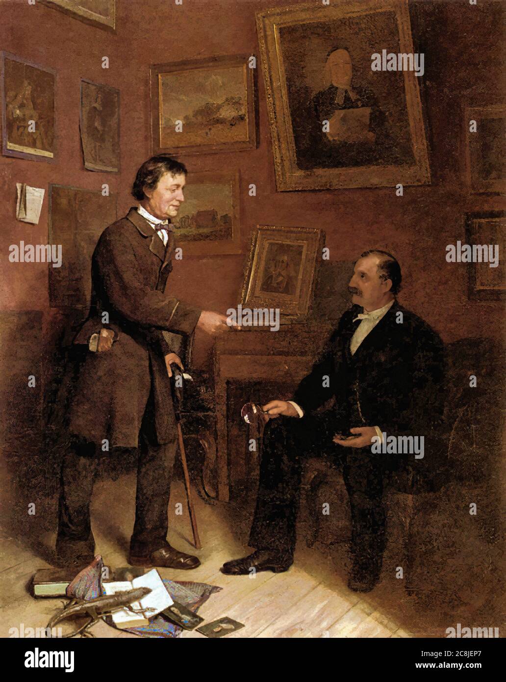 Andersen Carl Christian - the Art Collector - Danish School - 19th and ...