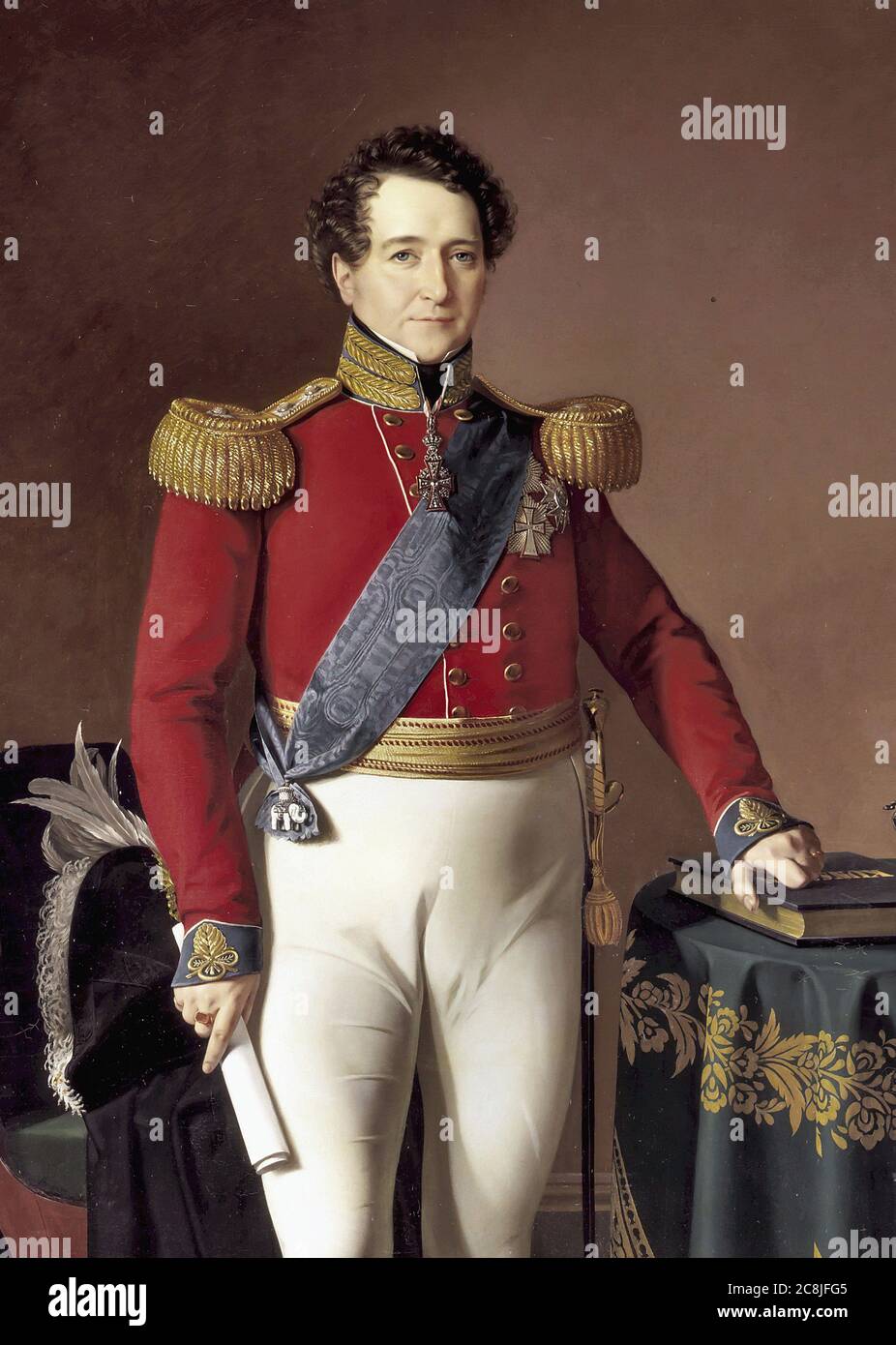 Aumont Louis - Christian VIII King of Denmark - Danish School - 19th ...