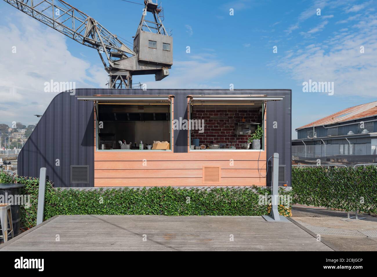 Caravan cafe hi-res stock photography and images - Alamy