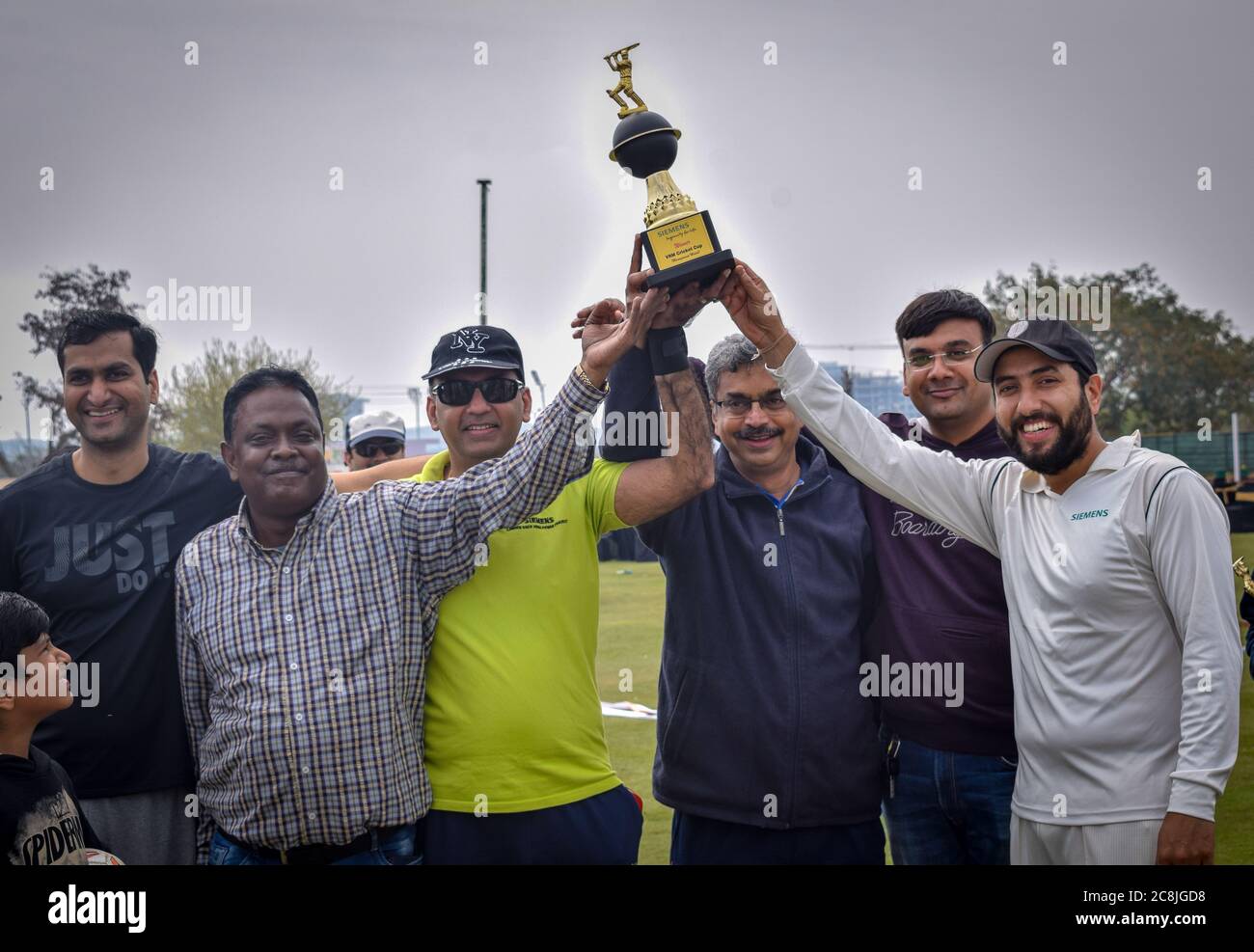 New Delhi India – March 3 2020 : Full length of cricketer playing on ...