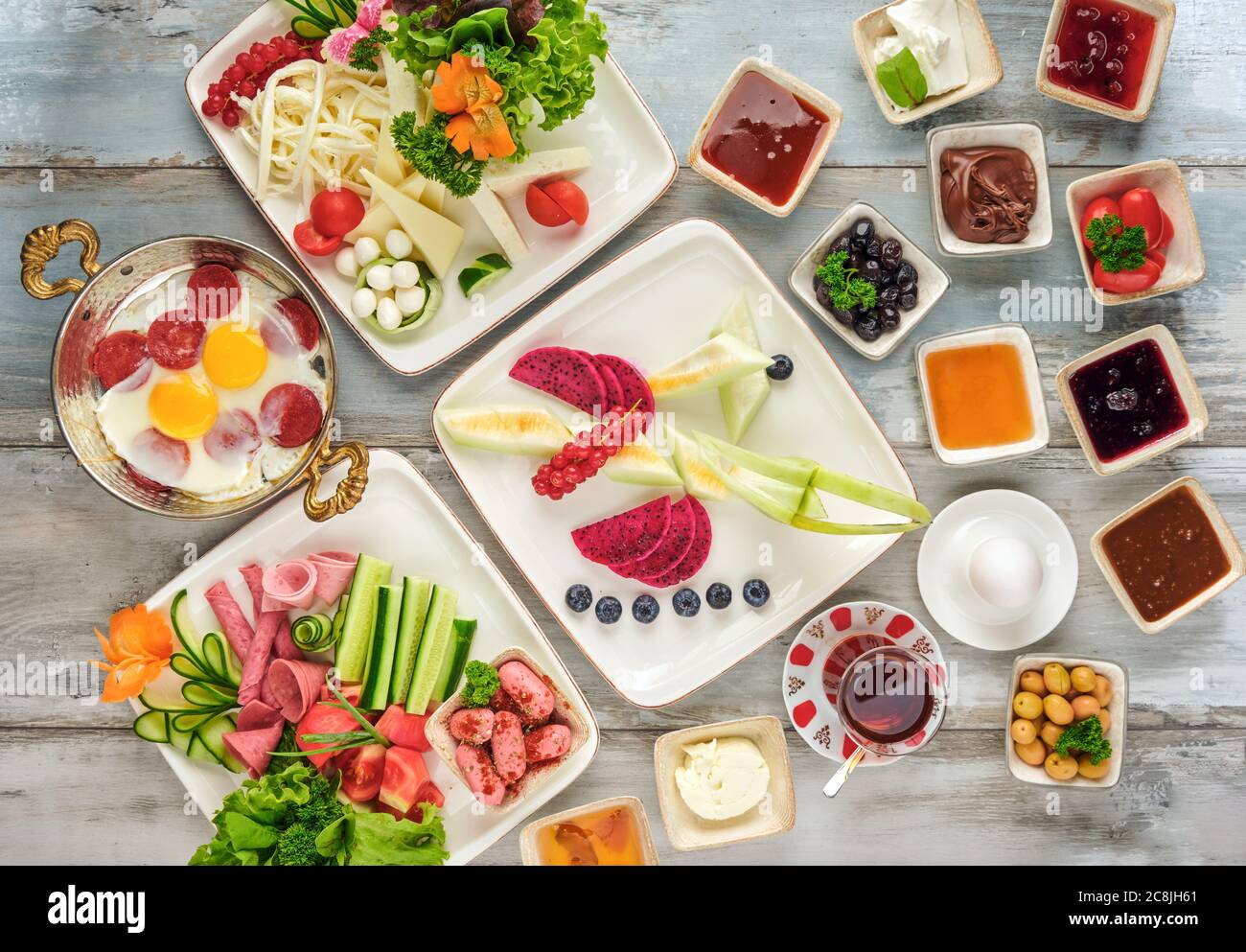 Continental breakfast buffet hi-res stock photography and images - Alamy