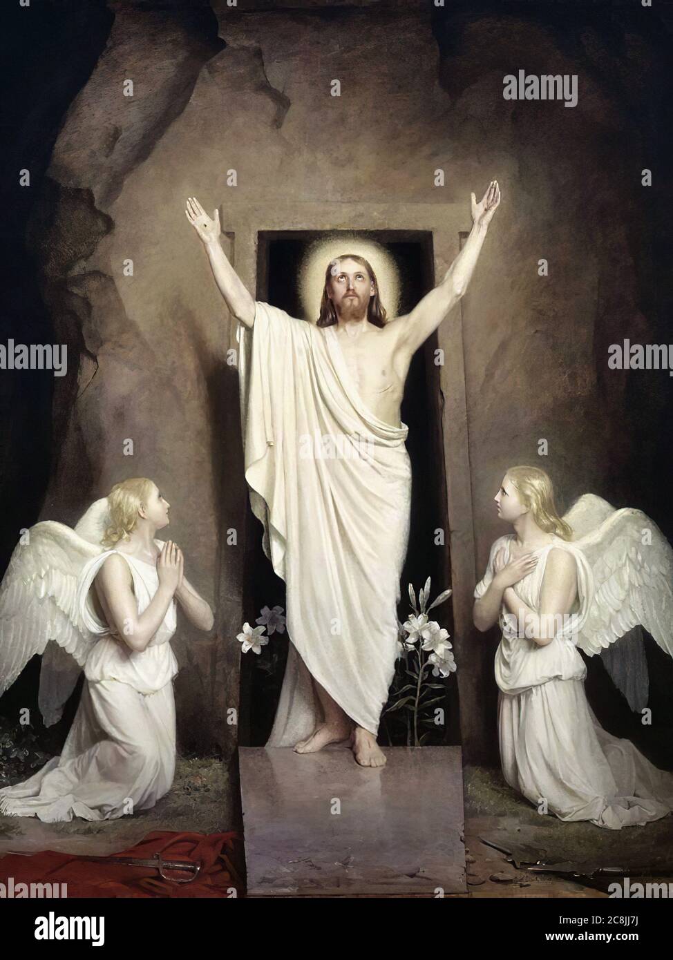 Resurrection painting bloch hi-res stock photography and images - Alamy