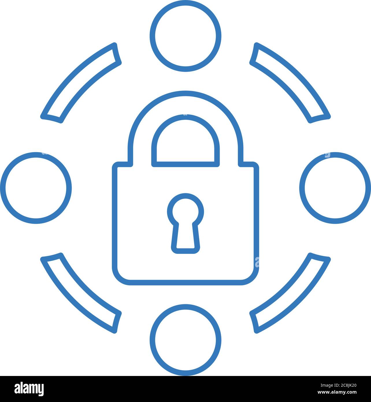 Security lock icon. Beautiful, meticulously designed icon. Well ...