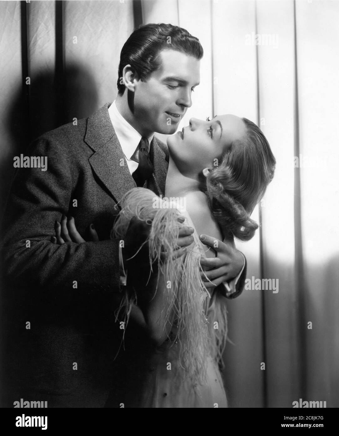 FRED MacMURRAY and CAROLE LOMBARD Publicity Portrait for SWING HIGH ...