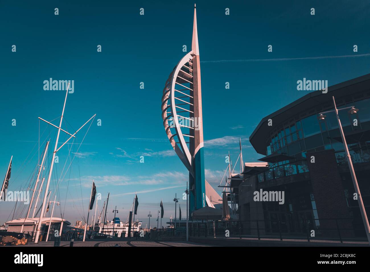 Emirates spinnaker tower uk hi-res stock photography and images - Alamy