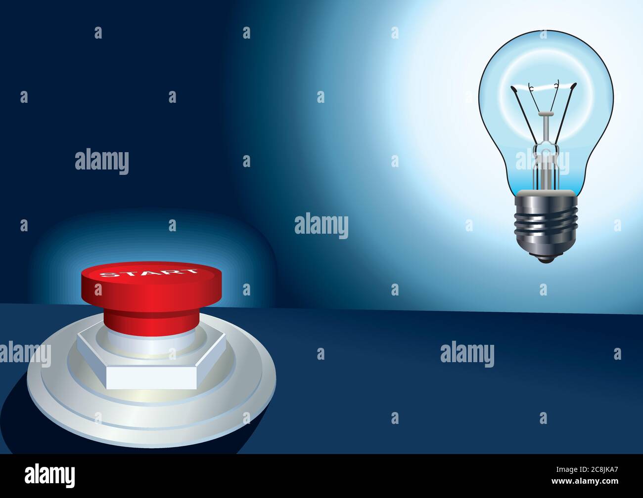 Start-up - Business and Innovation Concept, Creative start concept ...