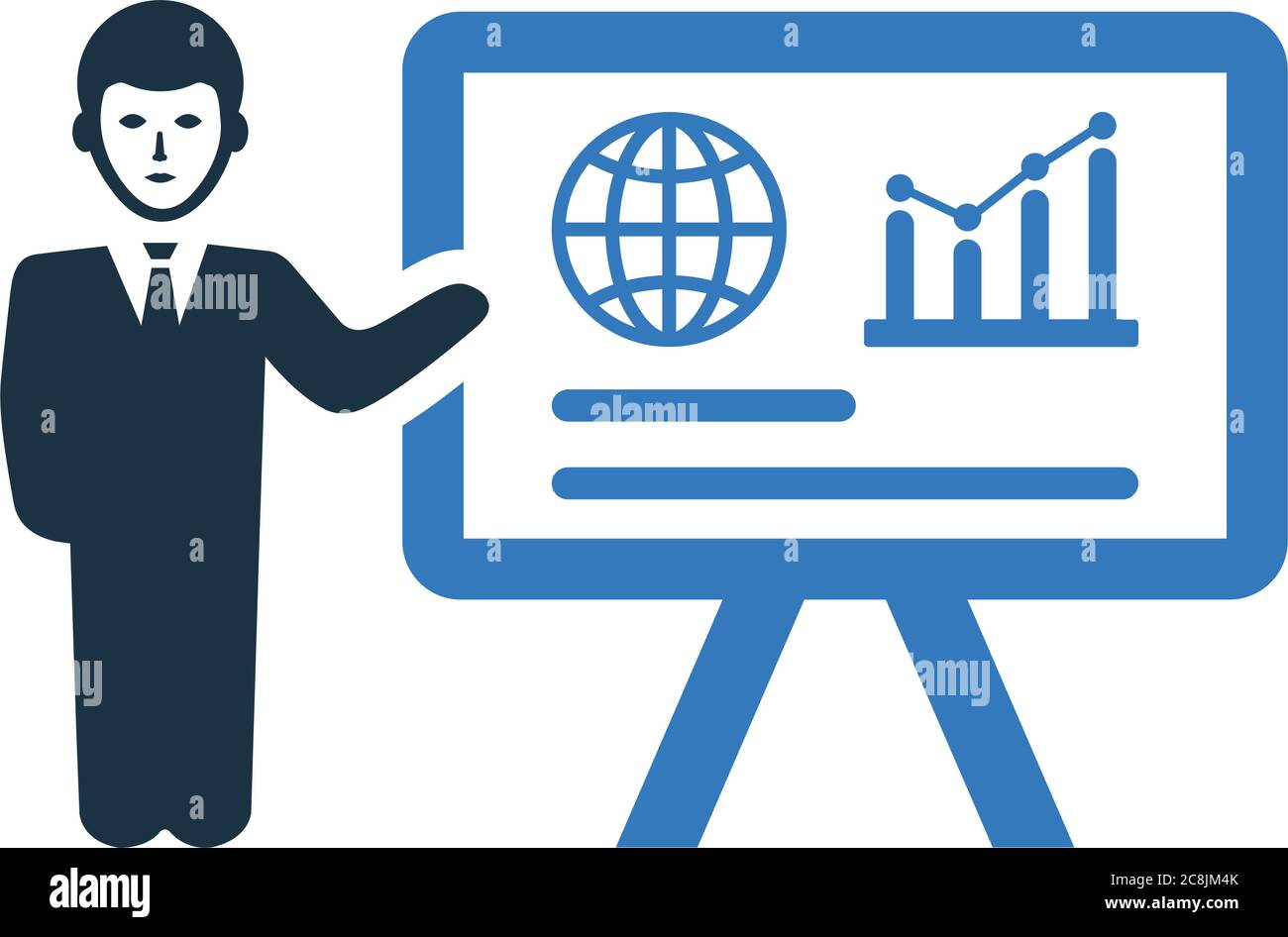 Training presentation Stock Vector Images - Alamy