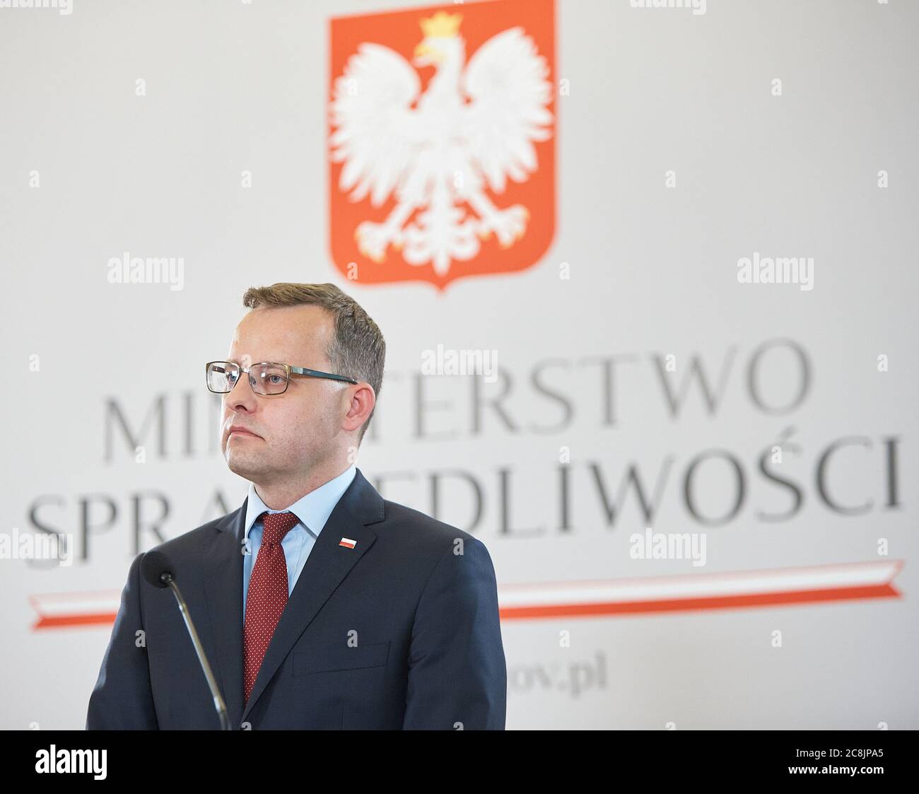 Warsaw, Mazovian, Poland. 25th July, 2020. Minister Of Justice And ...