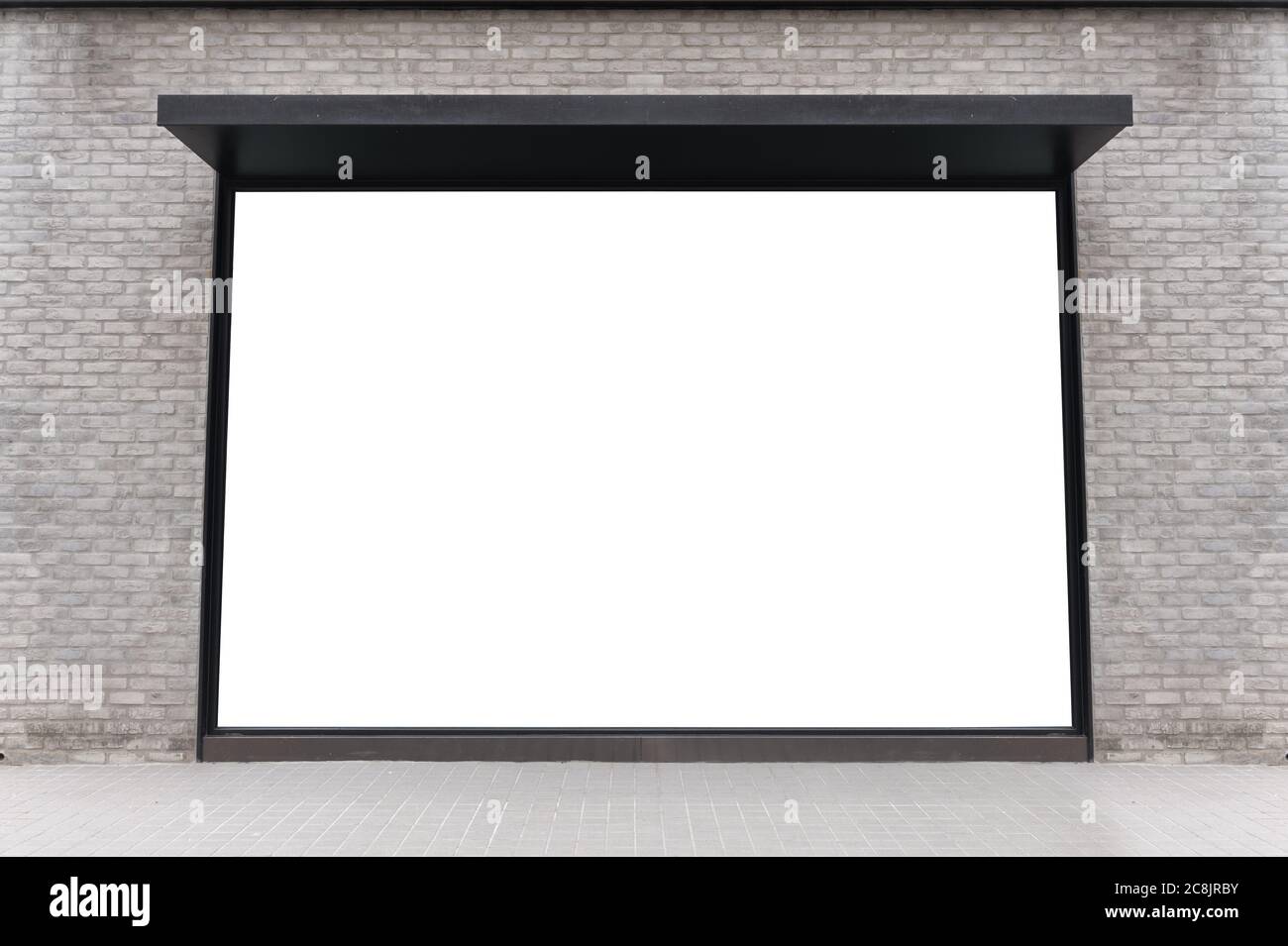 Shop Boutique Store Front with Big Window and Place for Name Stock ...