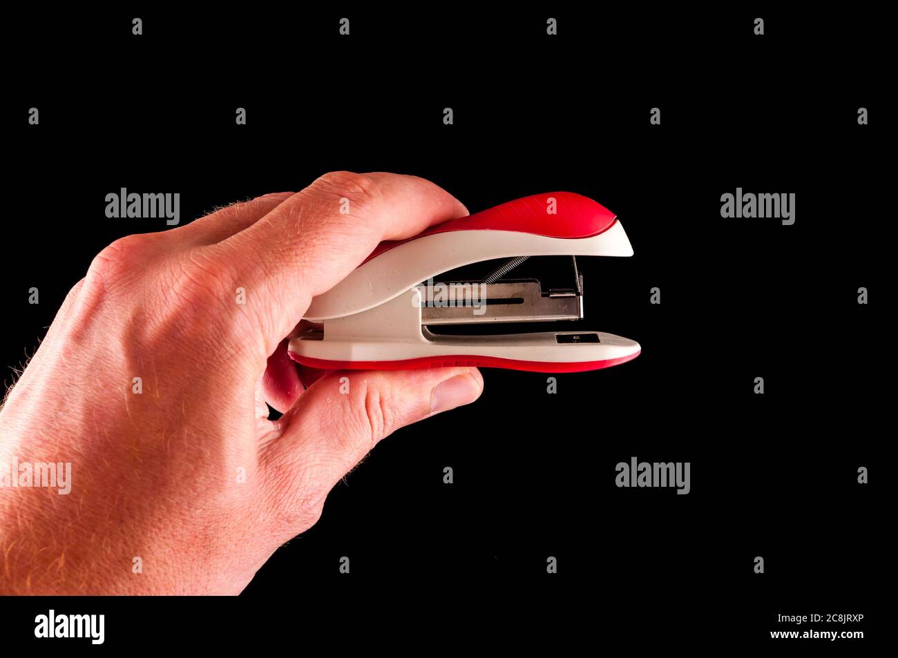 Picture of a New Paper Stapler Tool Stock Photo - Alamy