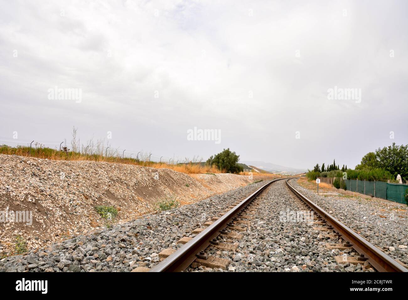 Photo Picture of a Classic Train Rail Road Stock Photo - Alamy