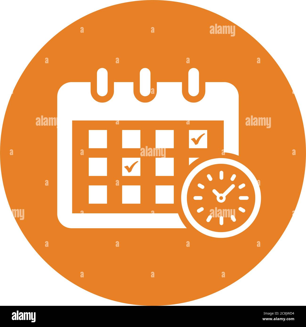Schedule icon. Perfect for use in designing and developing websites ...