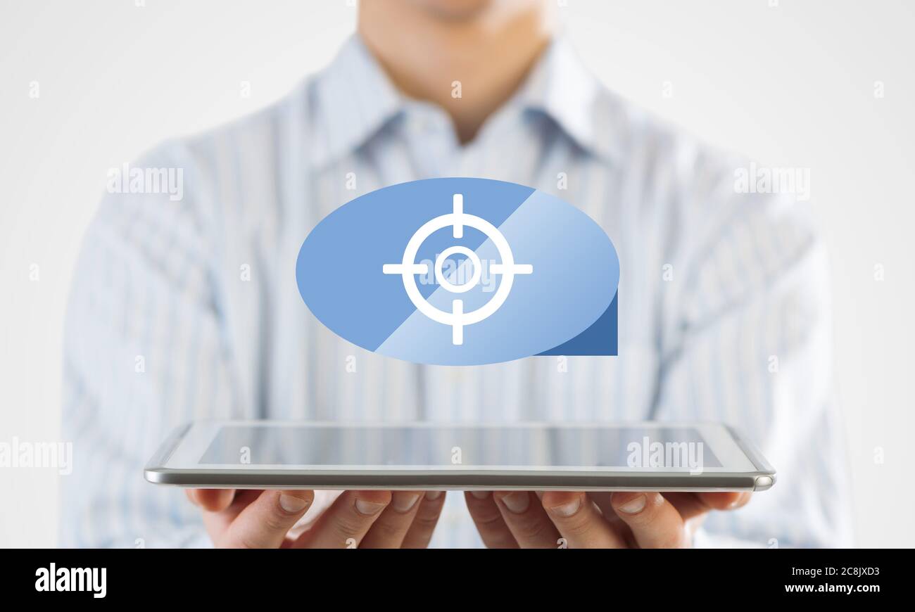 Tablet application icon Stock Photo - Alamy