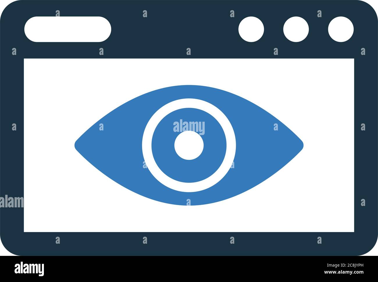 Visibility icon hi-res stock photography and images - Alamy