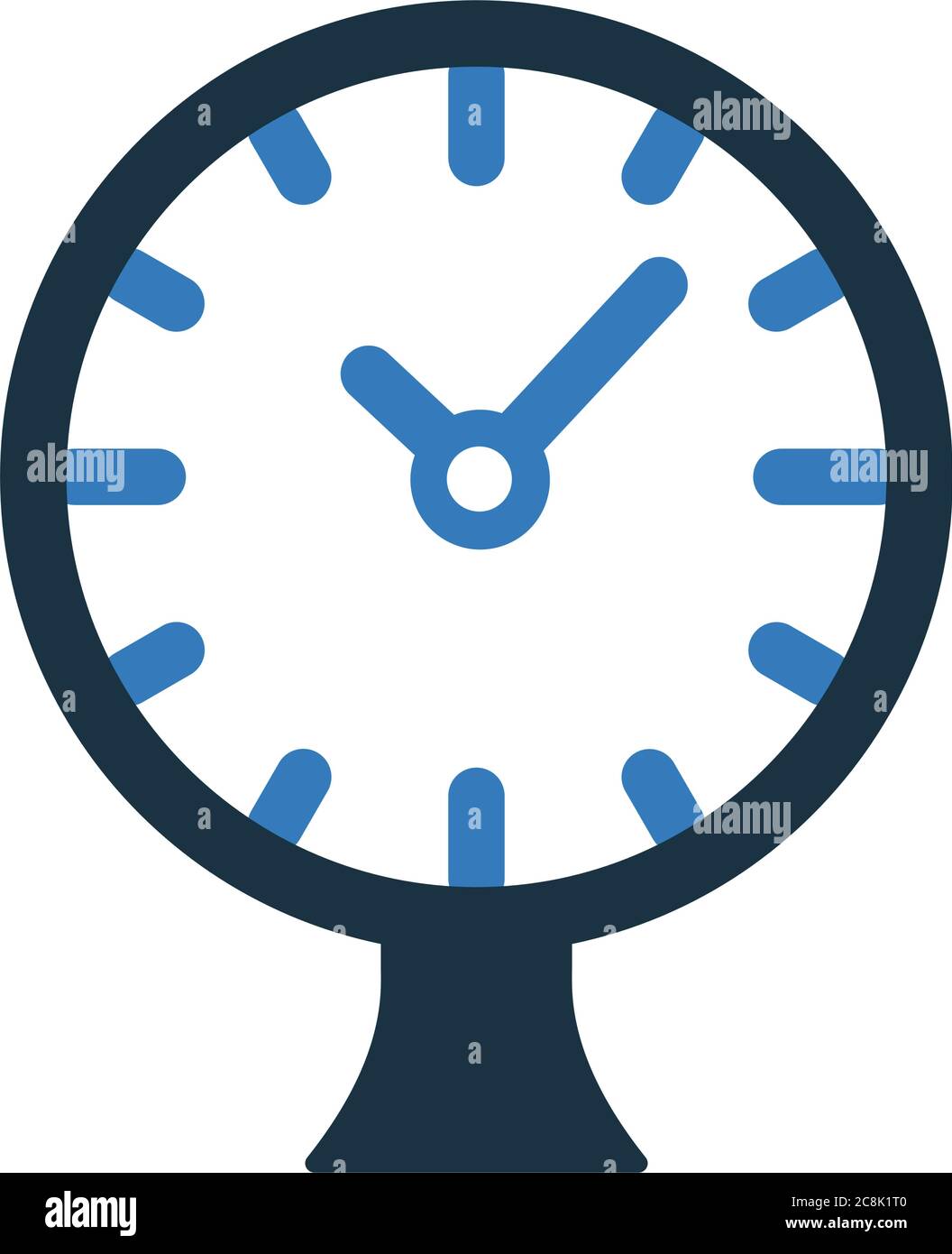 Table clock icon hi-res stock photography and images - Alamy