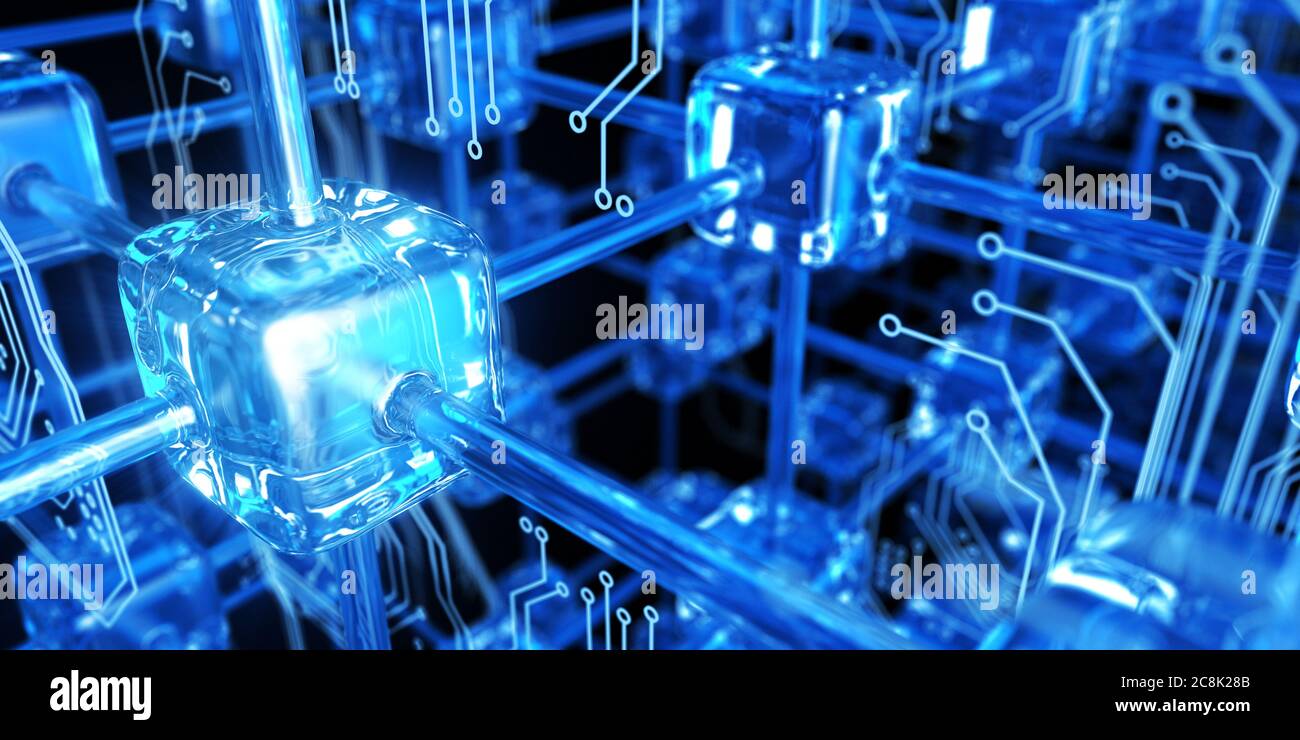 Abstract circuit hi-res stock photography and images - Alamy