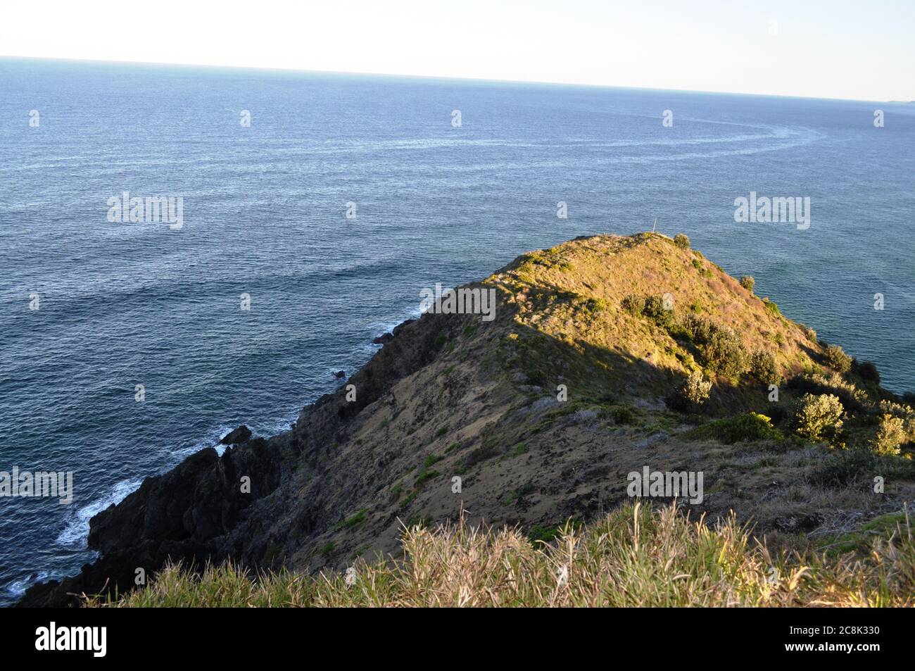 Sunset Road View Stock Photo - Alamy