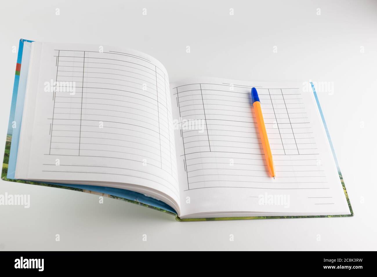 student diary for notes on studies and grades Stock Photo - Alamy