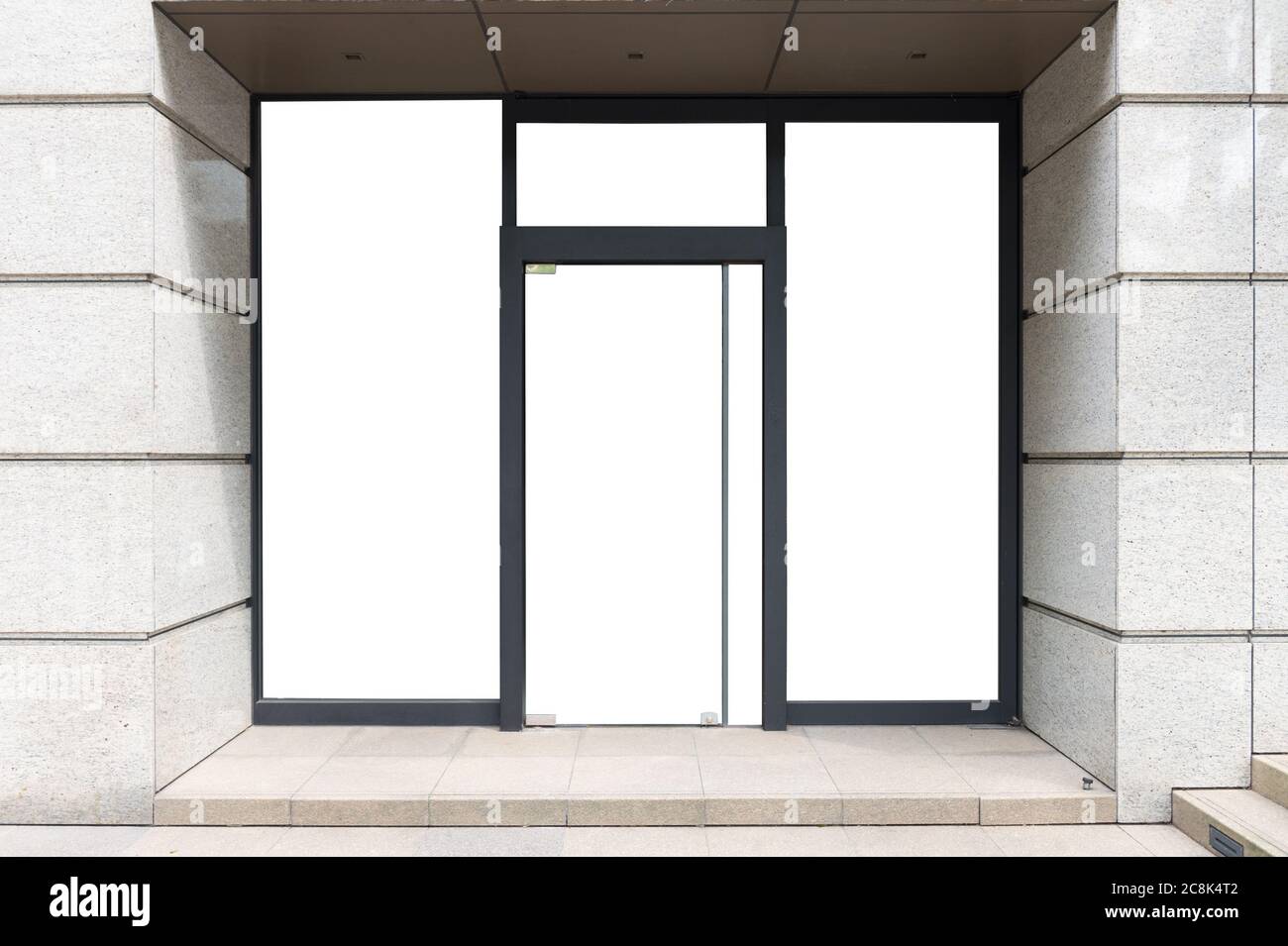 Shop Boutique Store Front with Big Window and Place for Name Stock ...