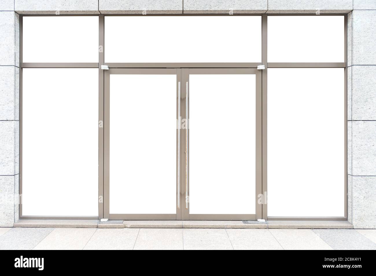 Shop Boutique Store Front with Big Window and Place for Name Stock ...