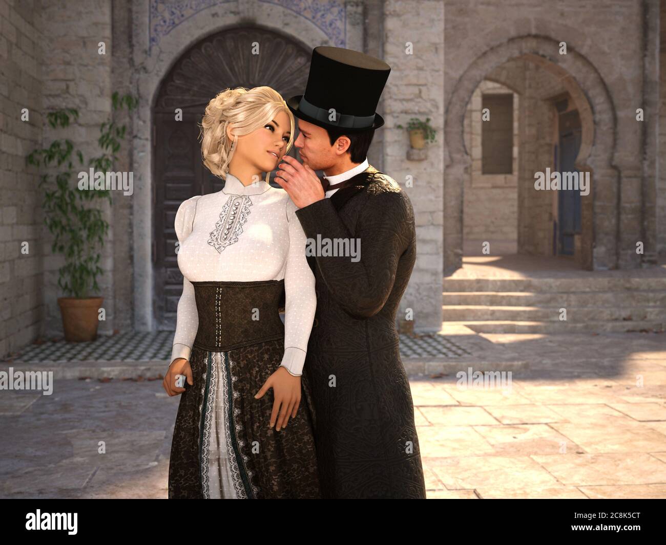 Victorian Couple Love High Resolution Stock Photography and Images - Alamy